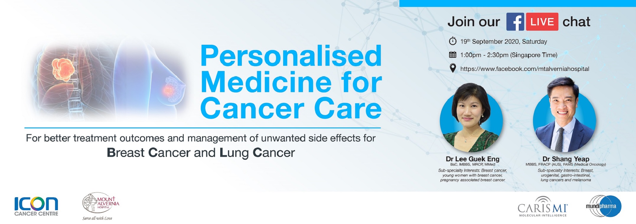 Personalised Medicine for Cancer Care | Mount Alvernia Hospital Singapore